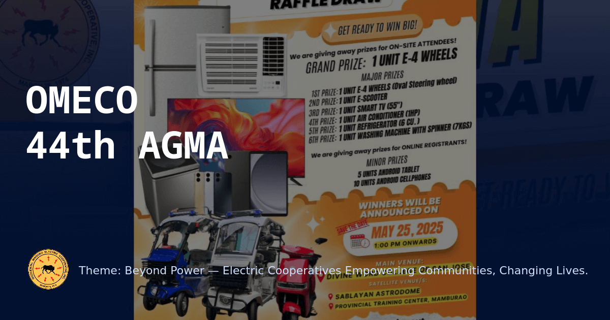 OMECO | 44th AGMA Registration
